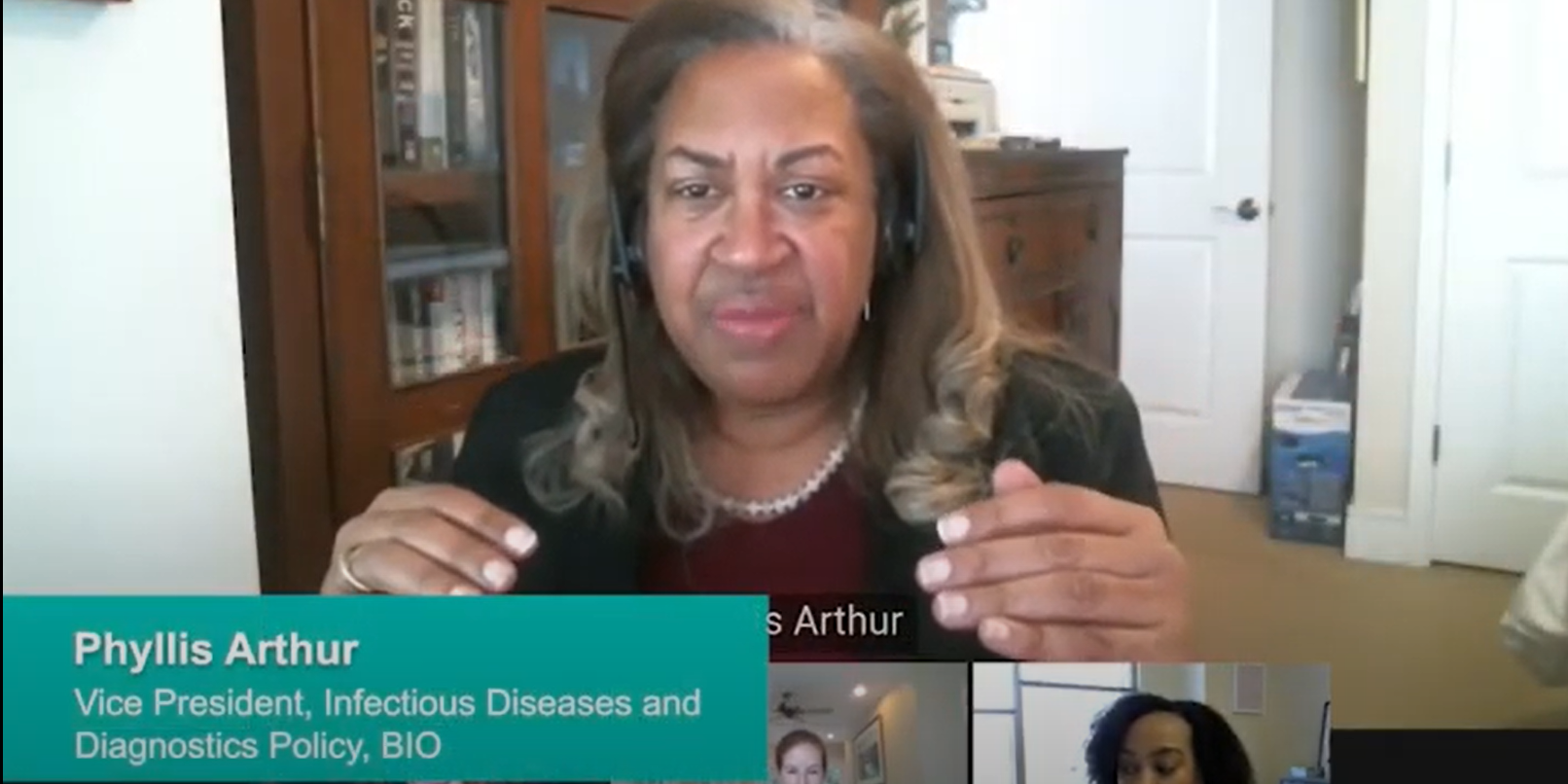 Watch: BIO's Phyllis Arthur on supply chains and pandemic prep